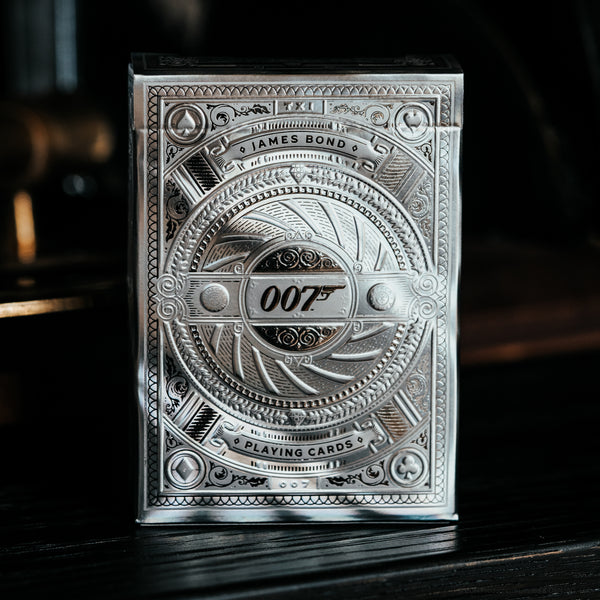 James Bond Playing Cards - Silver Edition - By theory11 | 007Store