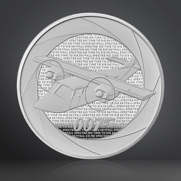 James Bond 1oz Silver Proof Coin 2010s Edition Royal Mint | 007Store