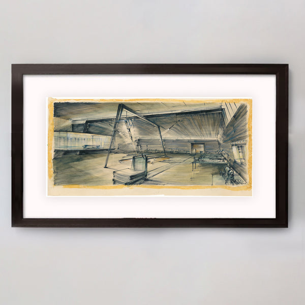 James Bond Goldfinger Laser Room Framed Print Burlington Arcade | 007 ...