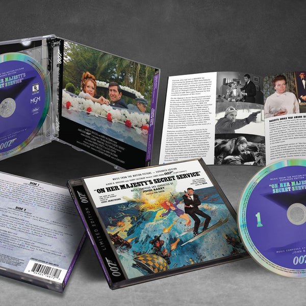 James Bond On Her Majesty's Secret Service Soundtrack CD l 007Store