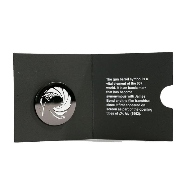 James Bond Gun Barrel Pin Badge | Official 007Store
