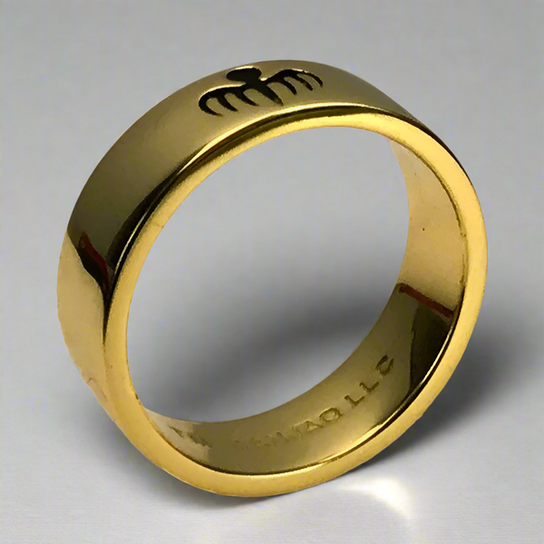 James Bond Blofeld No. 1 SPECTRE Agent Gold Ring Replica | 007Store