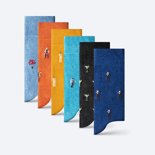James Bond Socks | Official Sock Collection | 007 Store - 007Store