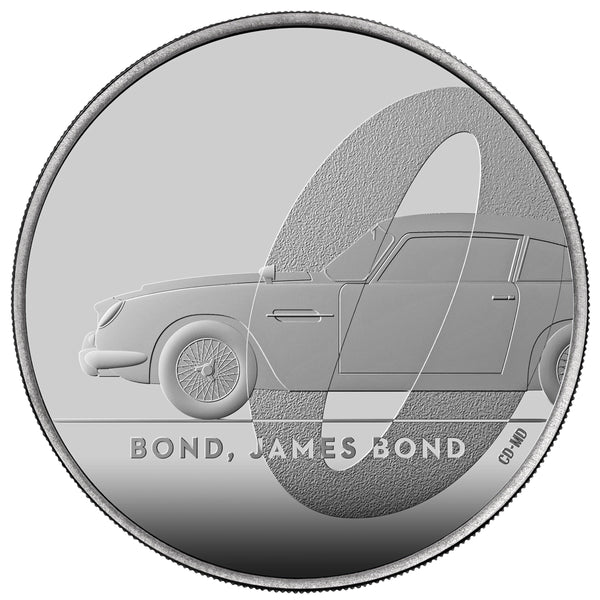 "Bond. James Bond" 0.5oz Silver Proof Coin The Royal Mint | 007Store