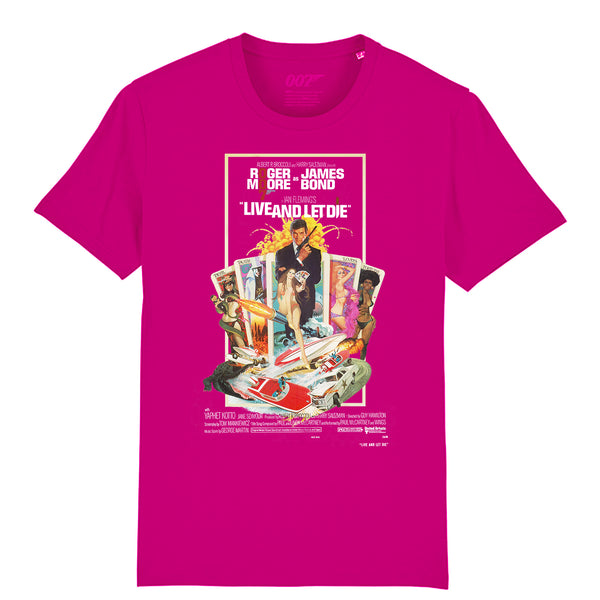 James Bond Live And Let Die T-Shirt (4 colours) - 007Store