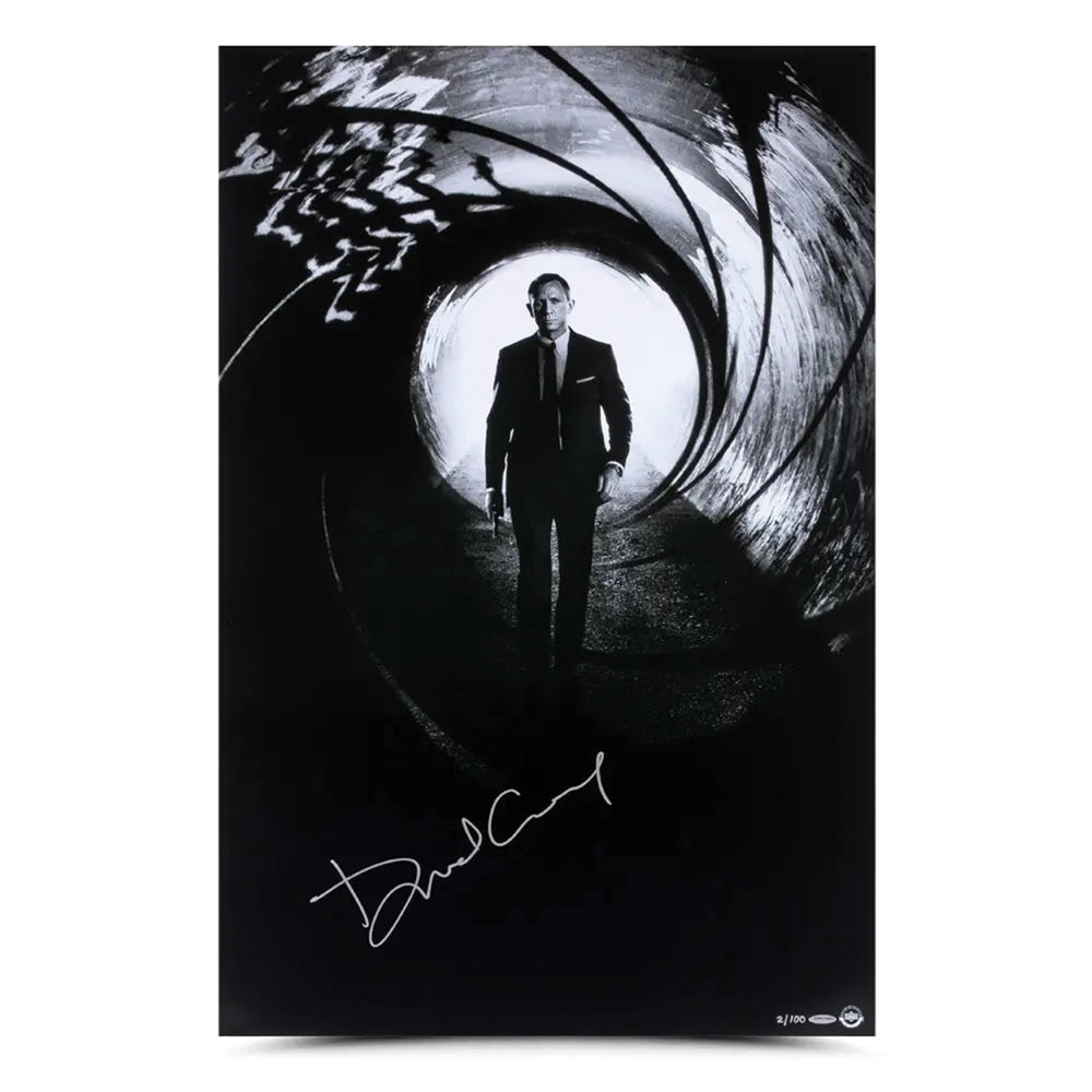 James Bond Daniel Craig Autographed Prints | 007Store