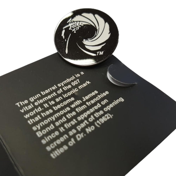 James Bond Gun Barrel Pin Badge | Official 007Store